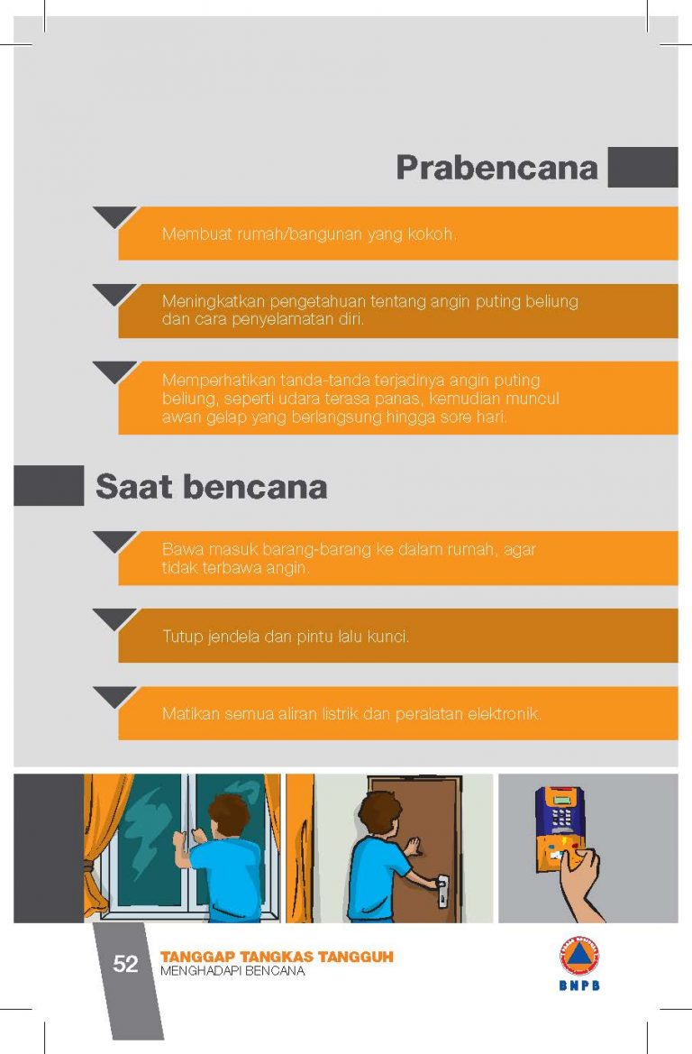 BNPB : Buku Saku Tanggap Tangkas Tangguh Menghadapi Bencana » Pemko ...