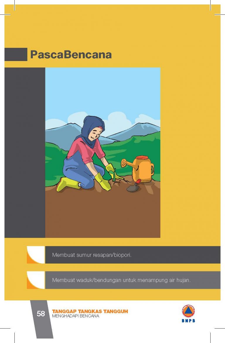 BNPB : Buku Saku Tanggap Tangkas Tangguh Menghadapi Bencana » Pemko ...